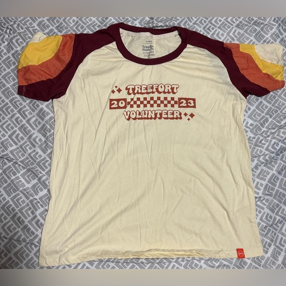 no-star clothing | Shirts | Treefort Cream Yellow Maroon Volunteer 223 ...